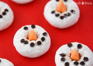 Snowman Donuts