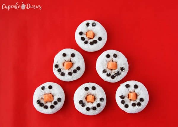 Snowman Donuts