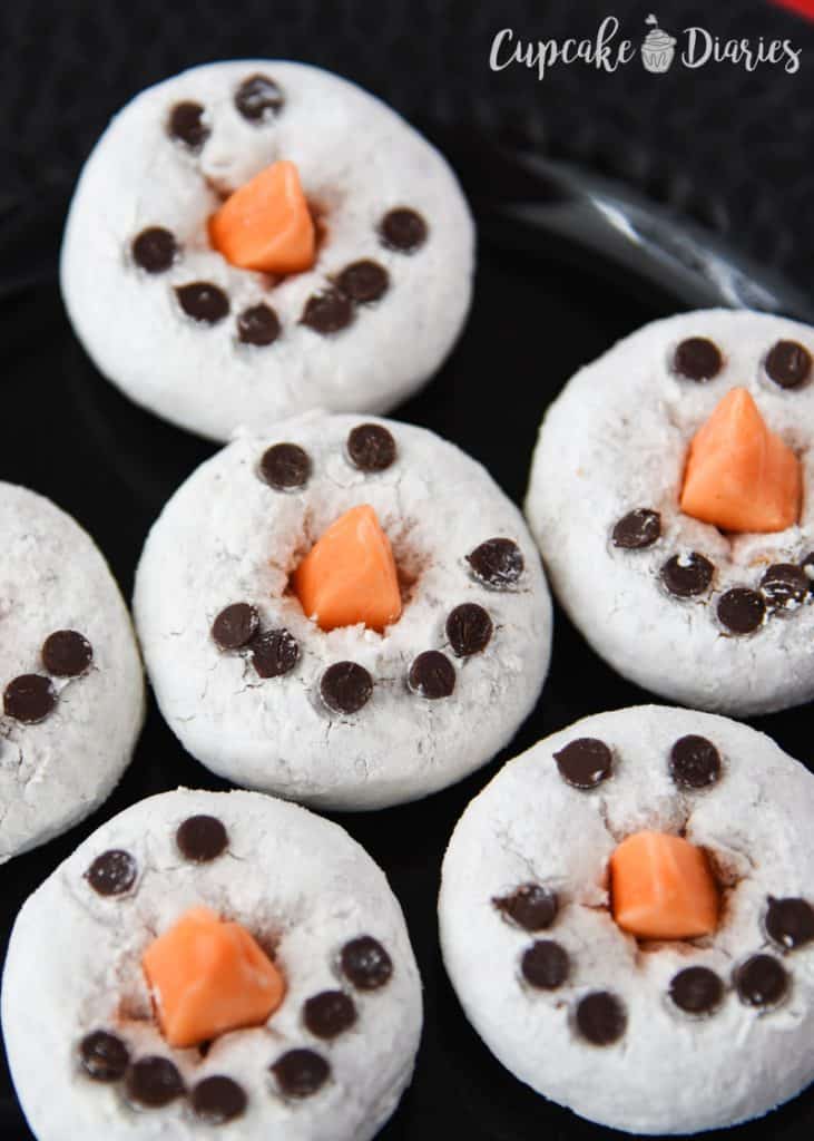 Snowman Donuts