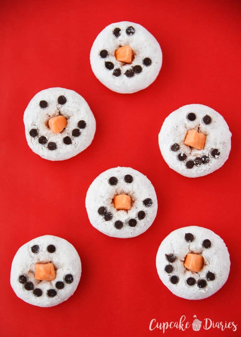 Snowman Donuts