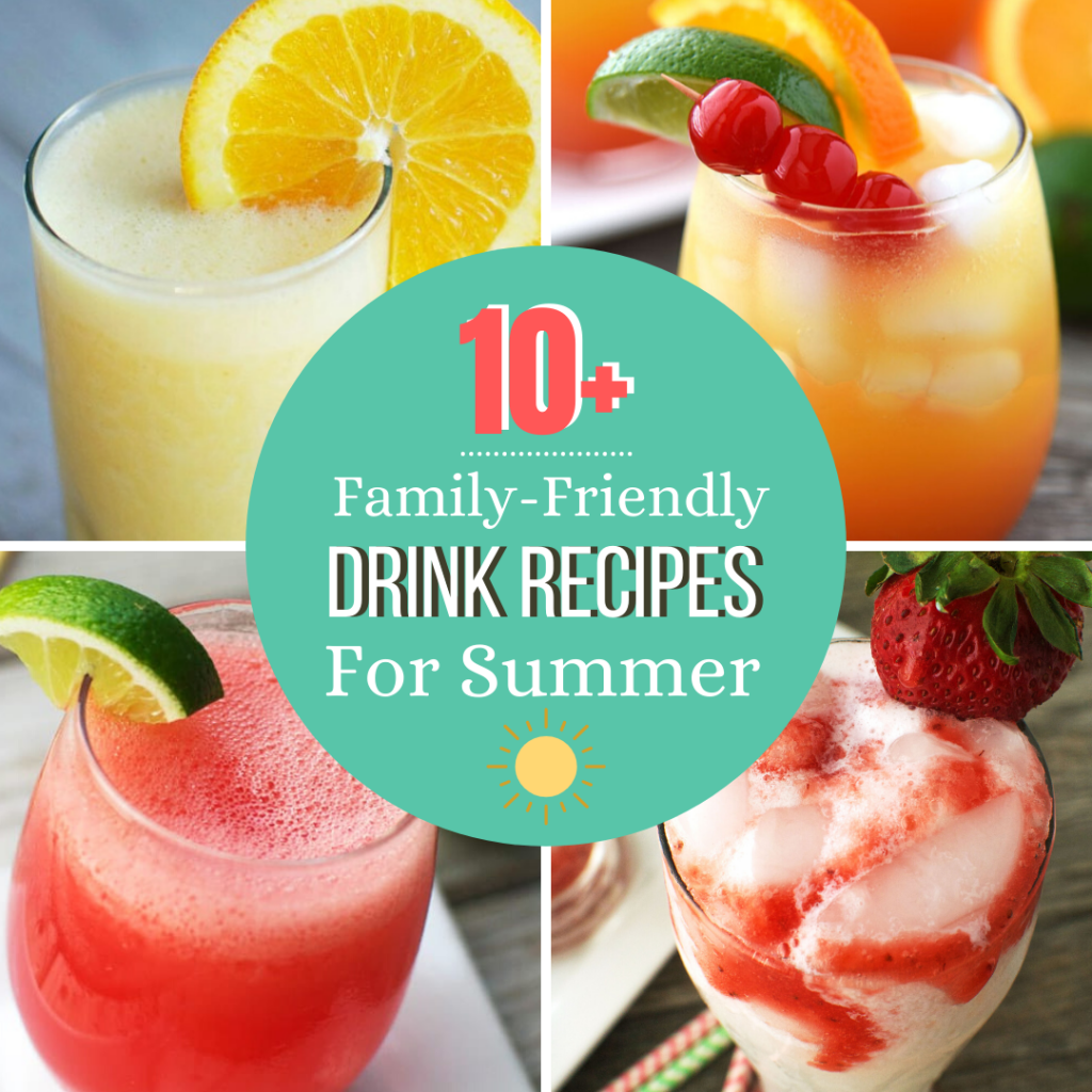 10+ Fun Summer Beverage Recipe Ideas (Kid-Friendly!) - Cupcake Diaries
