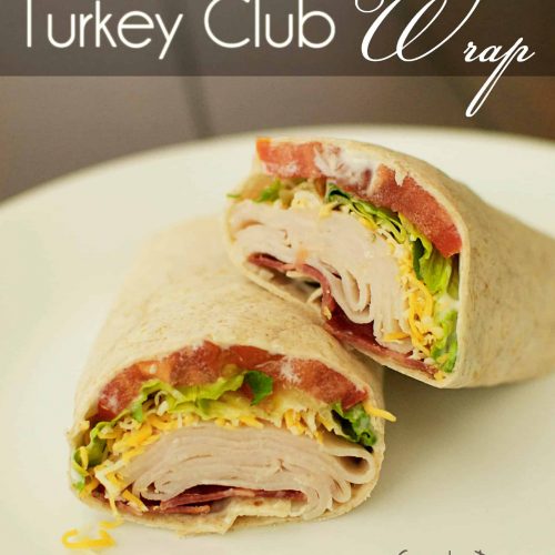 Turkey Club Wrap - Cupcake Diaries