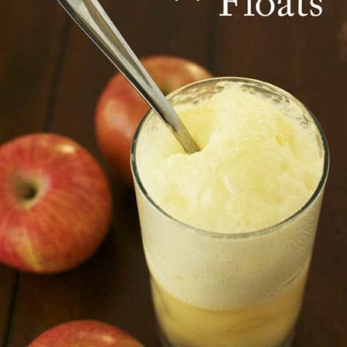Apple Pie Floats - Cupcake Diaries