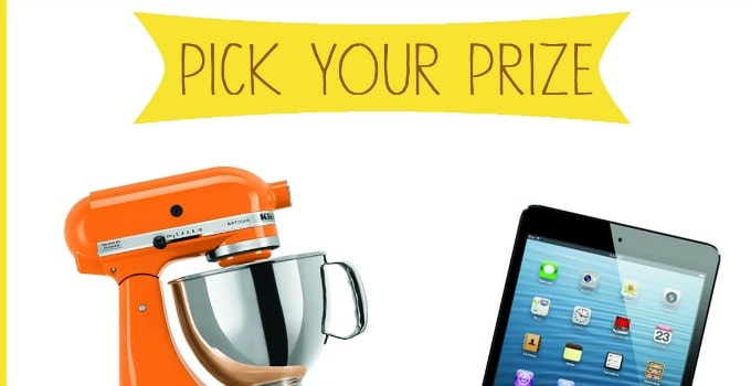 Pick Your Prize Giveaway! - Cupcake Diaries