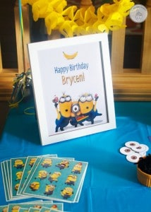 Minion Birthday Party {with FREE Printables!} - Cupcake Diaries