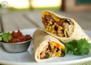Southwestern Chicken Wraps - Cupcake Diaries