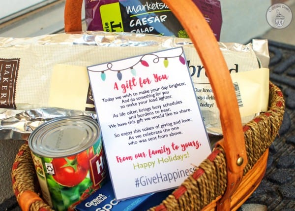 Gift of Service Holiday Printable