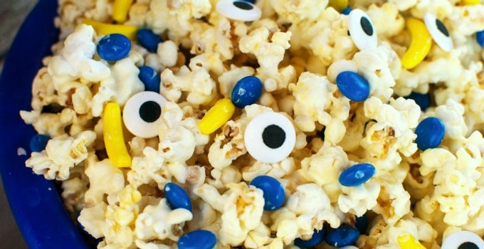Minions Popcorn - Cupcake Diaries