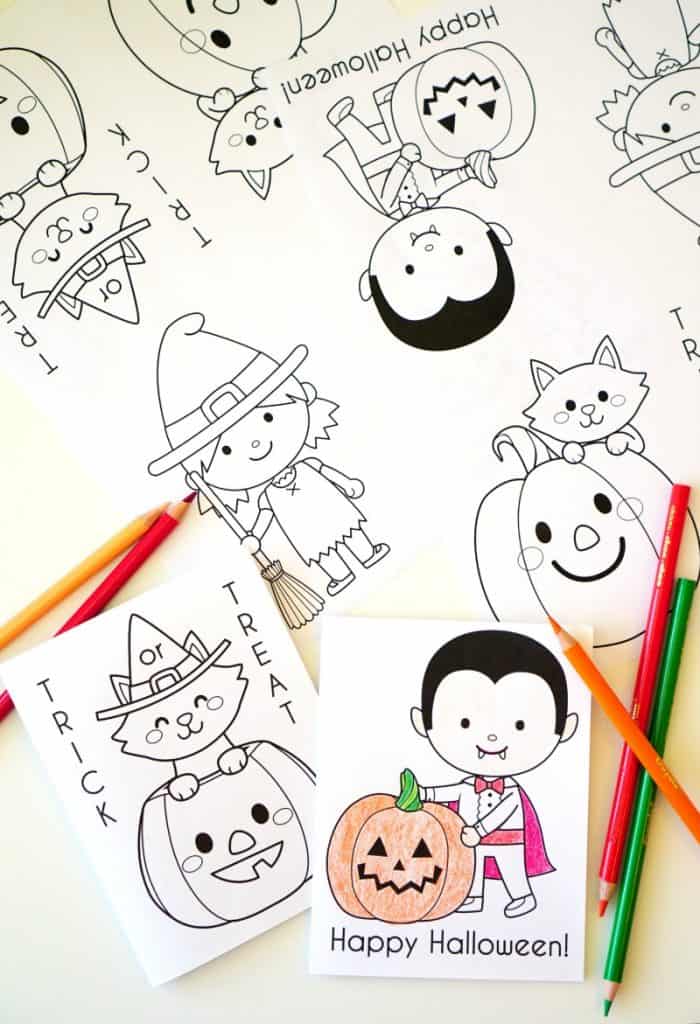 Printable Halloween Coloring Books – 30 Days of Halloween 2016: Day 20 ...