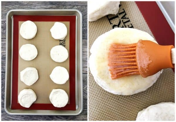 Honey Glazed Biscuits