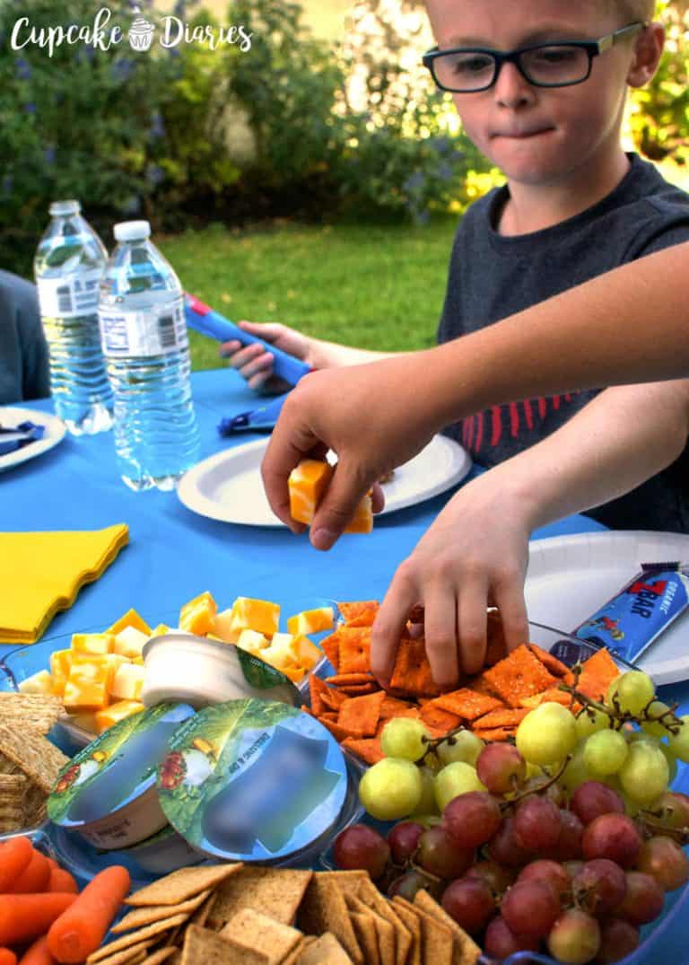 The Ultimate Backyard Playdate Party with Free Printable Slime Kit Tags