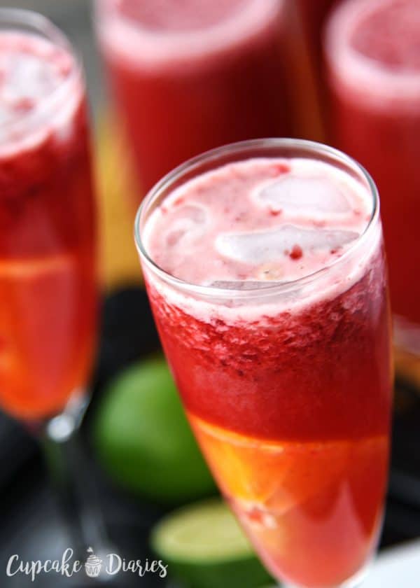 Raspberry-Orange Sparkling Punch
