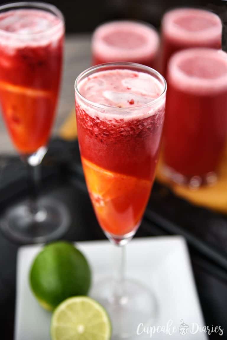 Raspberry-Orange Sparkling Punch