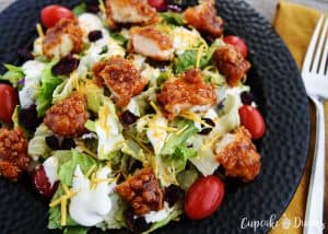 Copycat Winger’s Sticky Finger Salad - Cupcake Diaries