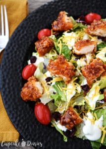 Copycat Winger’s Sticky Finger Salad - Cupcake Diaries