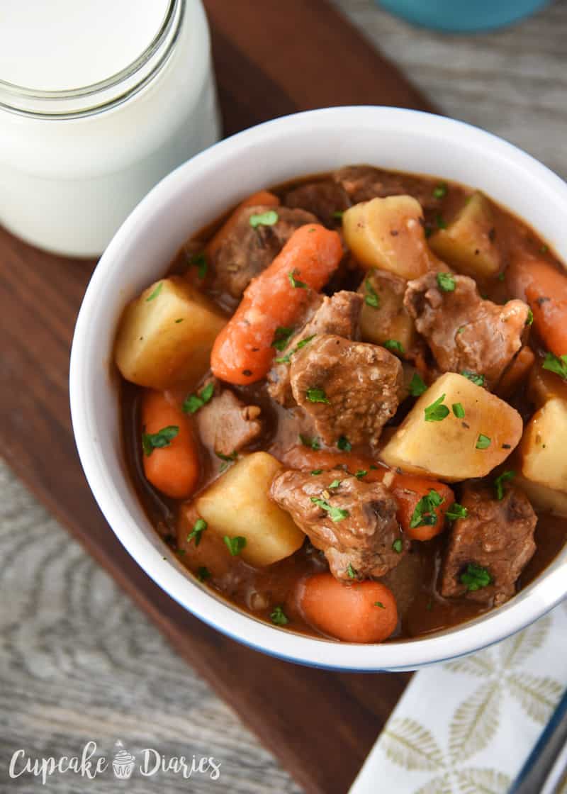 Easy Slow Cooker Beef Stew Easy Slow Cooker Beef Stew