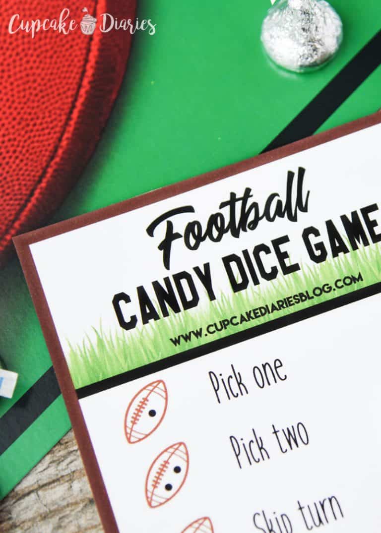 Football Candy Dice Game