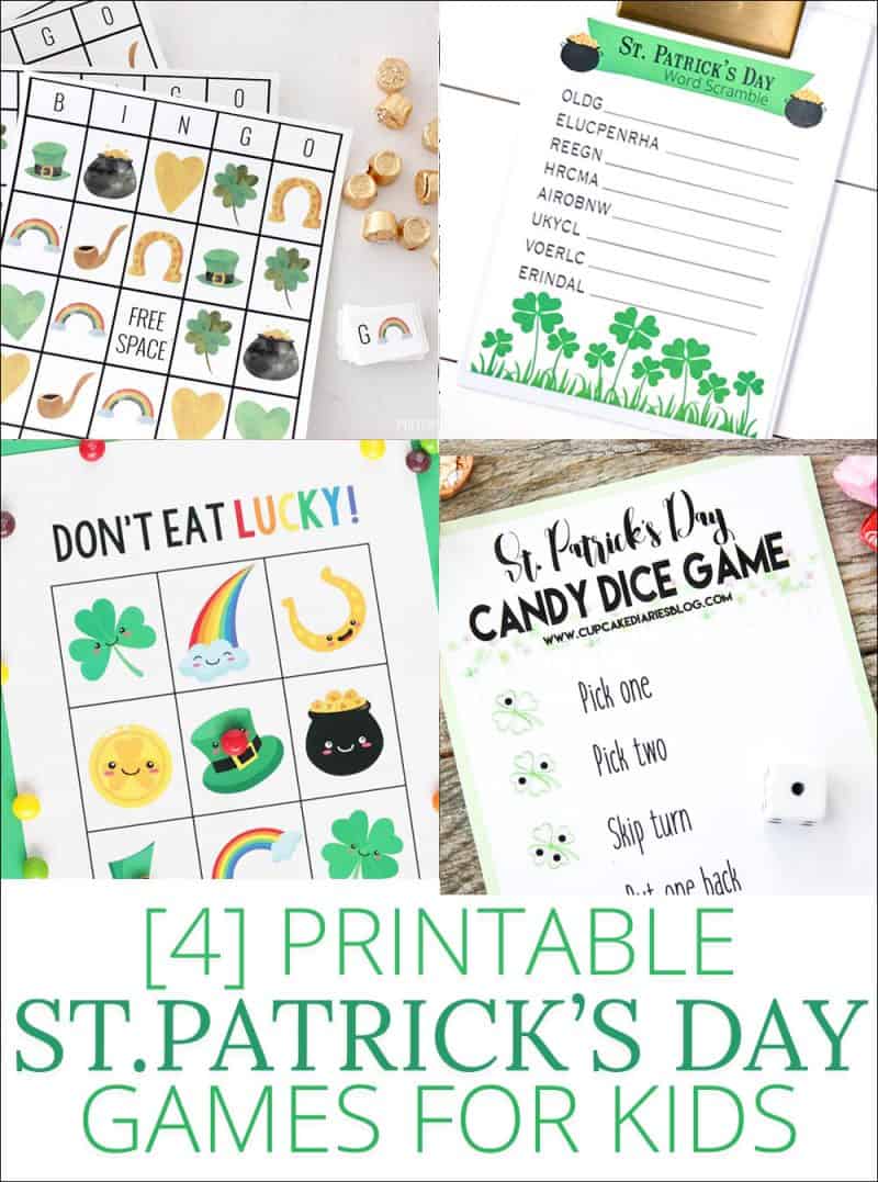 St Patrick s Day Printable Games