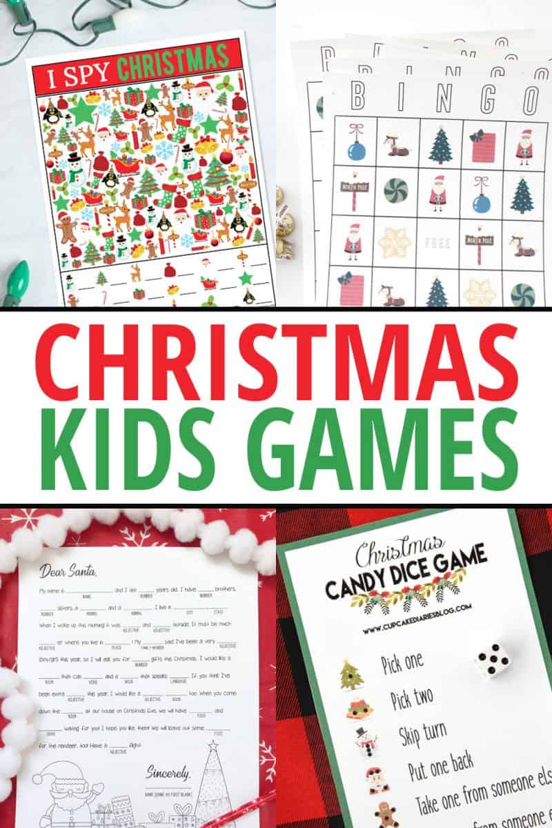 Christmas Candy Dice Game Printable Game For Kids Cupcake Diaries