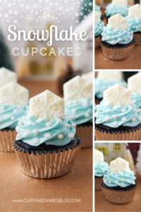 Snowflake Cupcakes Disney Frozen Birthday Dessert - Cupcake Diaries